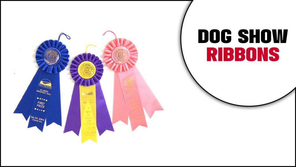 Dog Show Ribbons- Triumph in Style